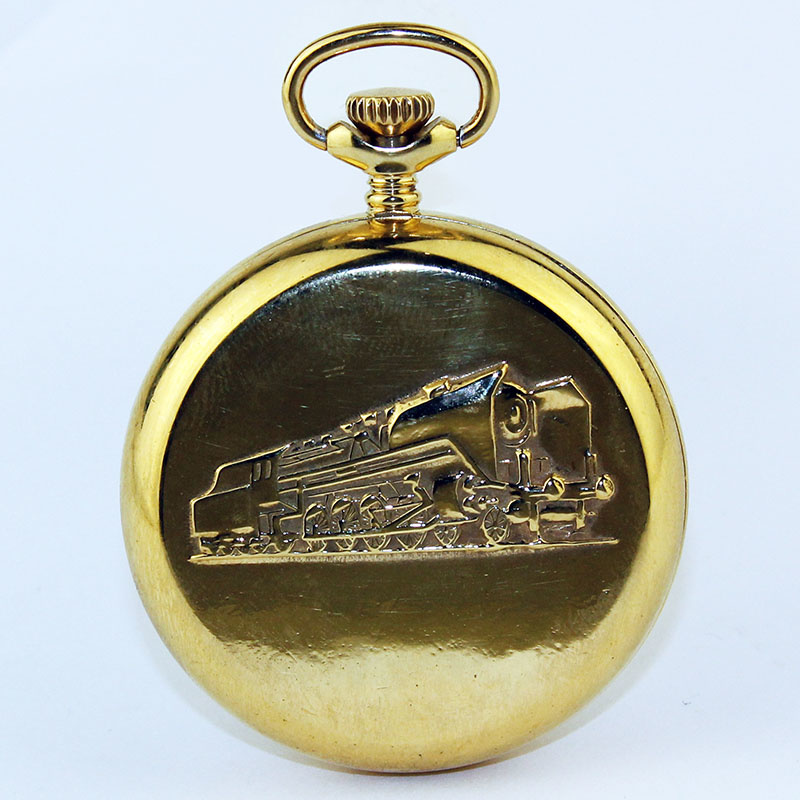 Pocket watch "Emperor" gold plated
